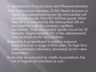 Myocardial perfusion scintigraphy overview | PPSX