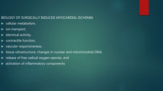 Myocardial protection | PPTX