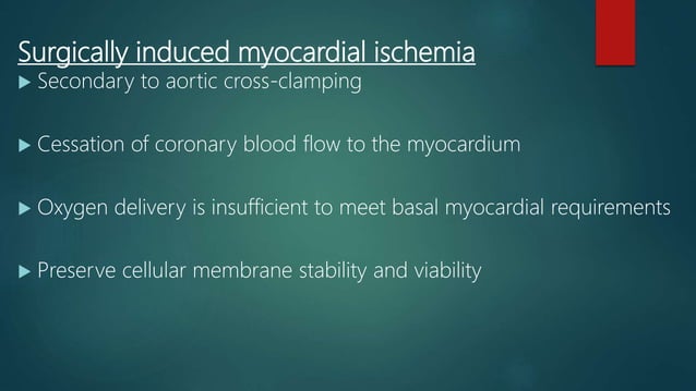 Myocardial protection | PPTX