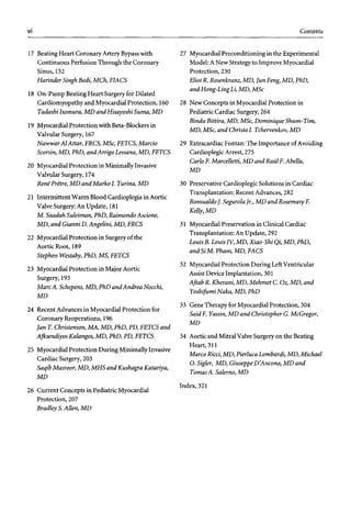 Myocardial protection 2004 | PDF