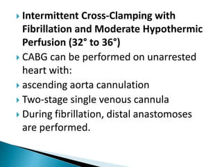 Myocardial protection in cardiac surgery | PPTX