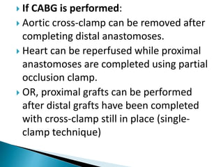 Myocardial protection in cardiac surgery | PPTX