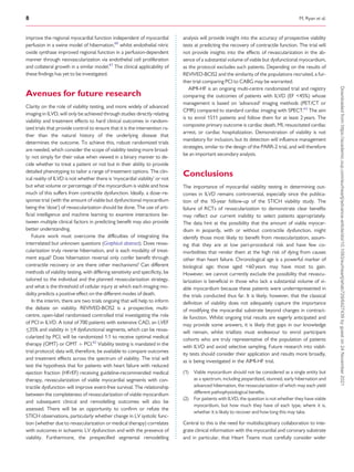 Myocardial viability testing all STICHed up, or about to be REVIVED | PDF