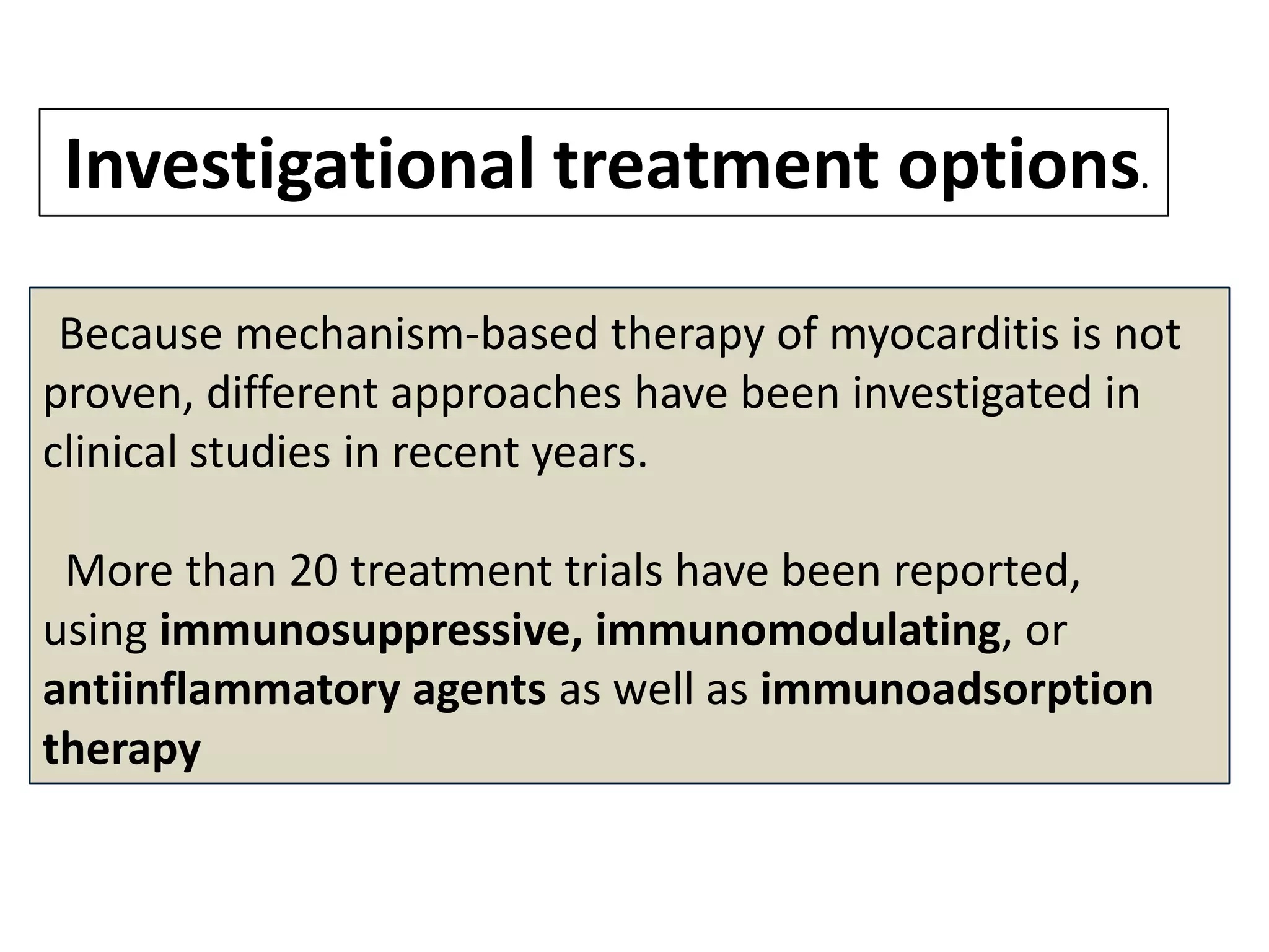 Myocarditis | PPTX