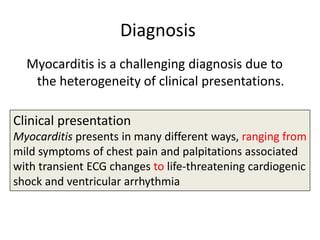 Myocarditis Ecg Changes