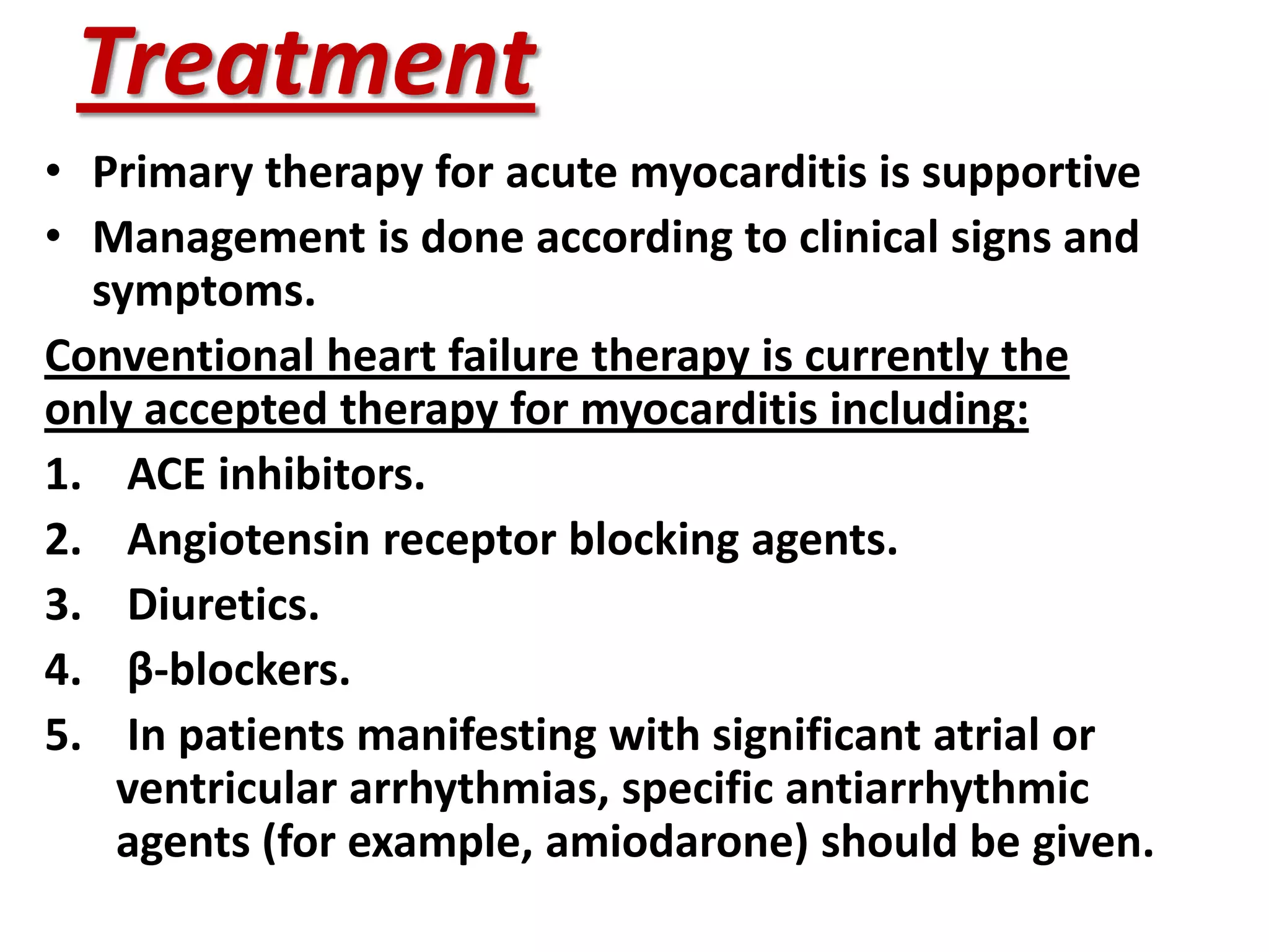 Myocarditis | PPTX