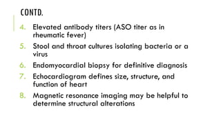 Myocarditis | PDF | Heart and Cardiovascular Diseases | Diseases and ...