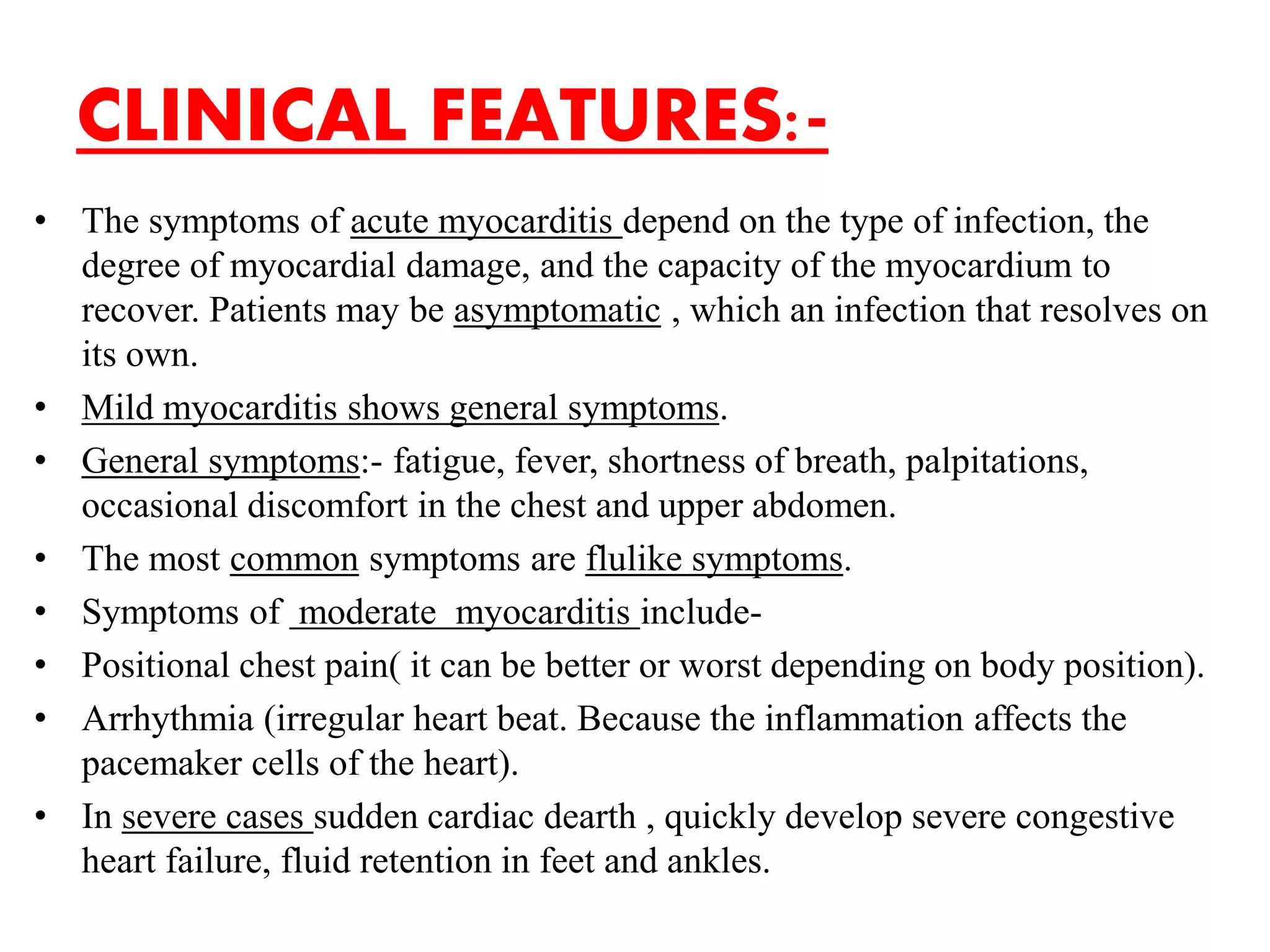 Myocarditis | PPTX