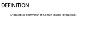 Myocarditis | PPTX