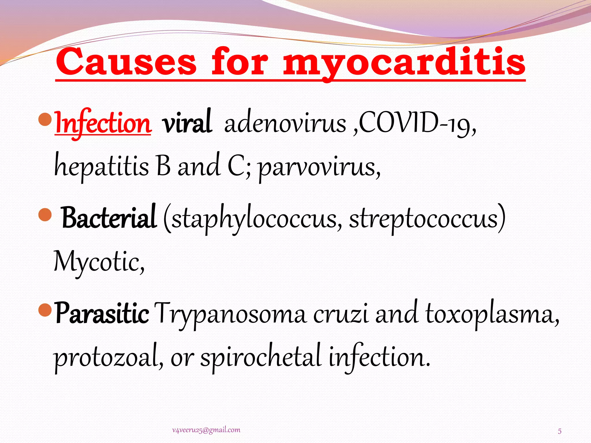 Myocarditis | PPTX