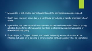 MYOCARDITIS pptx for medical students and | PPTX