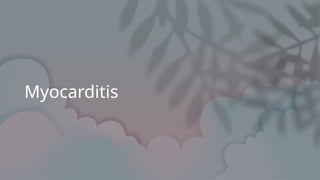 hospital therapy cardiac myocarditis pptx. | PPT