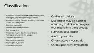 hospital therapy cardiac myocarditis pptx. | PPTX