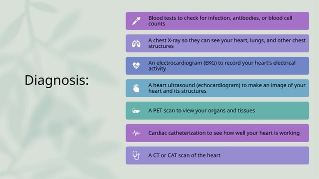 hospital therapy cardiac myocarditis pptx. | PPT