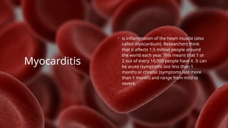 hospital therapy cardiac myocarditis pptx. | PPTX