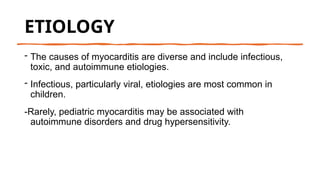 Acute Myocarditis and Management in children.pptx