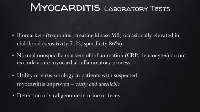 Myocarditis pediatrics ppt | PPTX