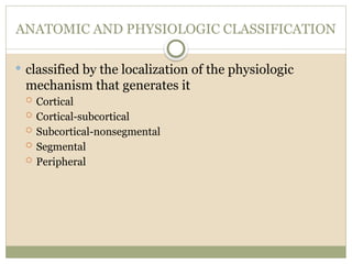 myoclonus.pptx............................. | PPTX