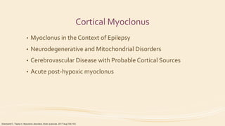 Myoclonus | PPTX