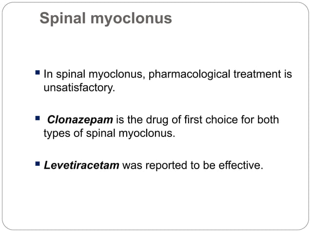Myoclonus seizure | PPTX