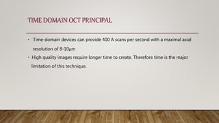 Glaucoma oct (optical coherence tomography) | PPTX
