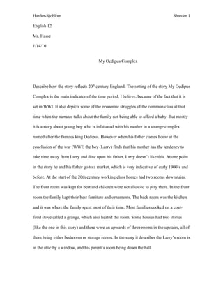 My Oedipus Complex | DOC