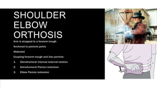 orthosis and prosthesis of upper limb | PPTX
