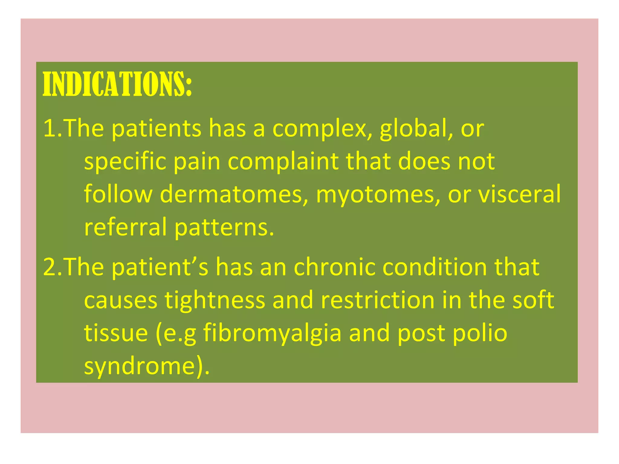 Myofacial Release Therapy(MFR). | PPT