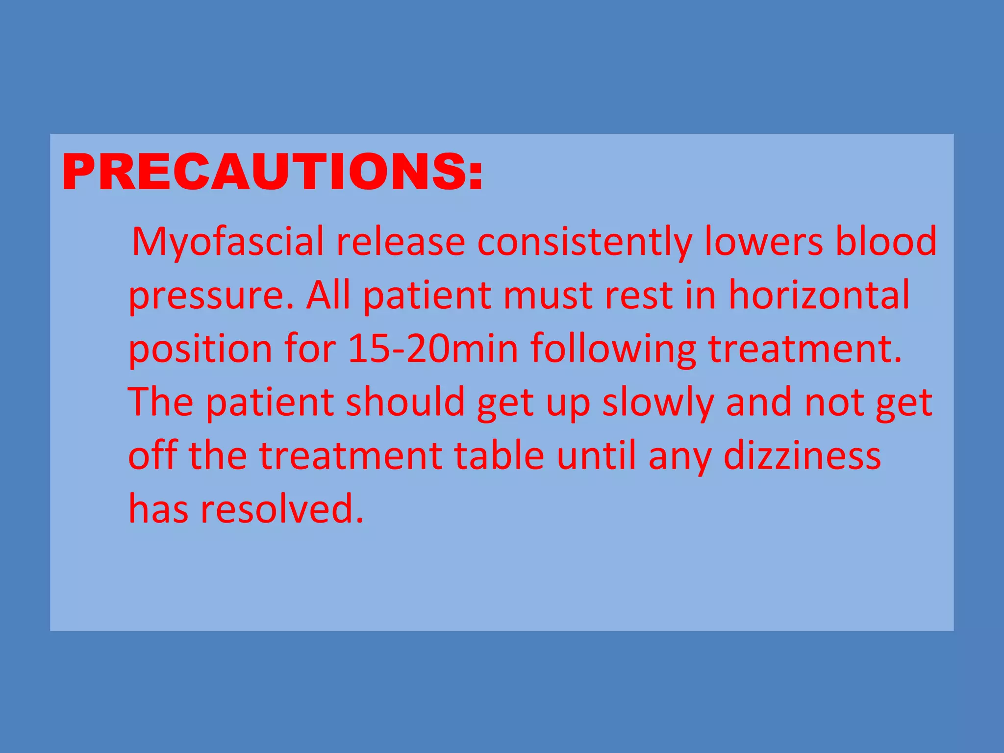 Myofacial Release Therapy(MFR). | PPT