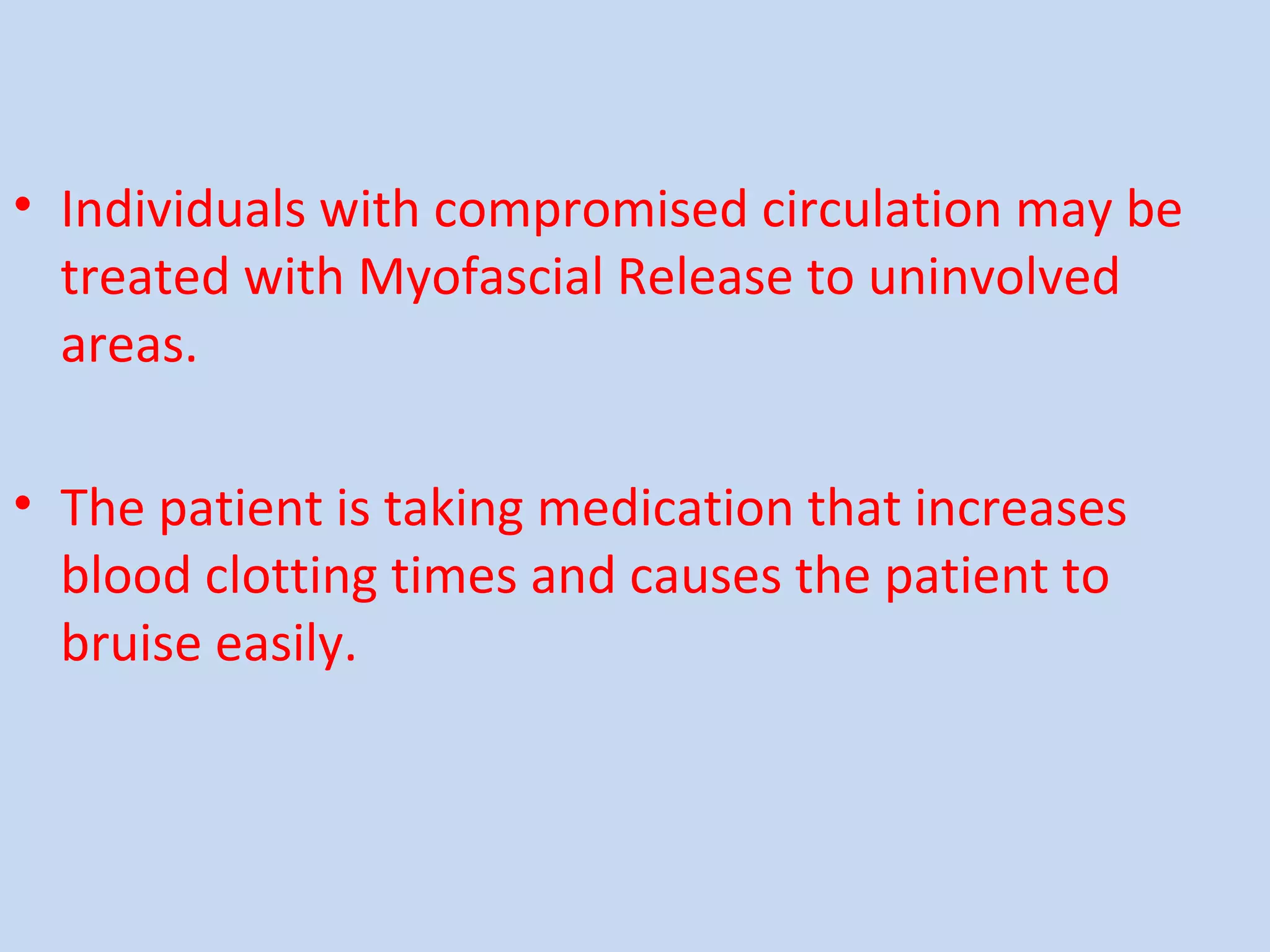Myofacial Release Therapy(MFR). | PPT