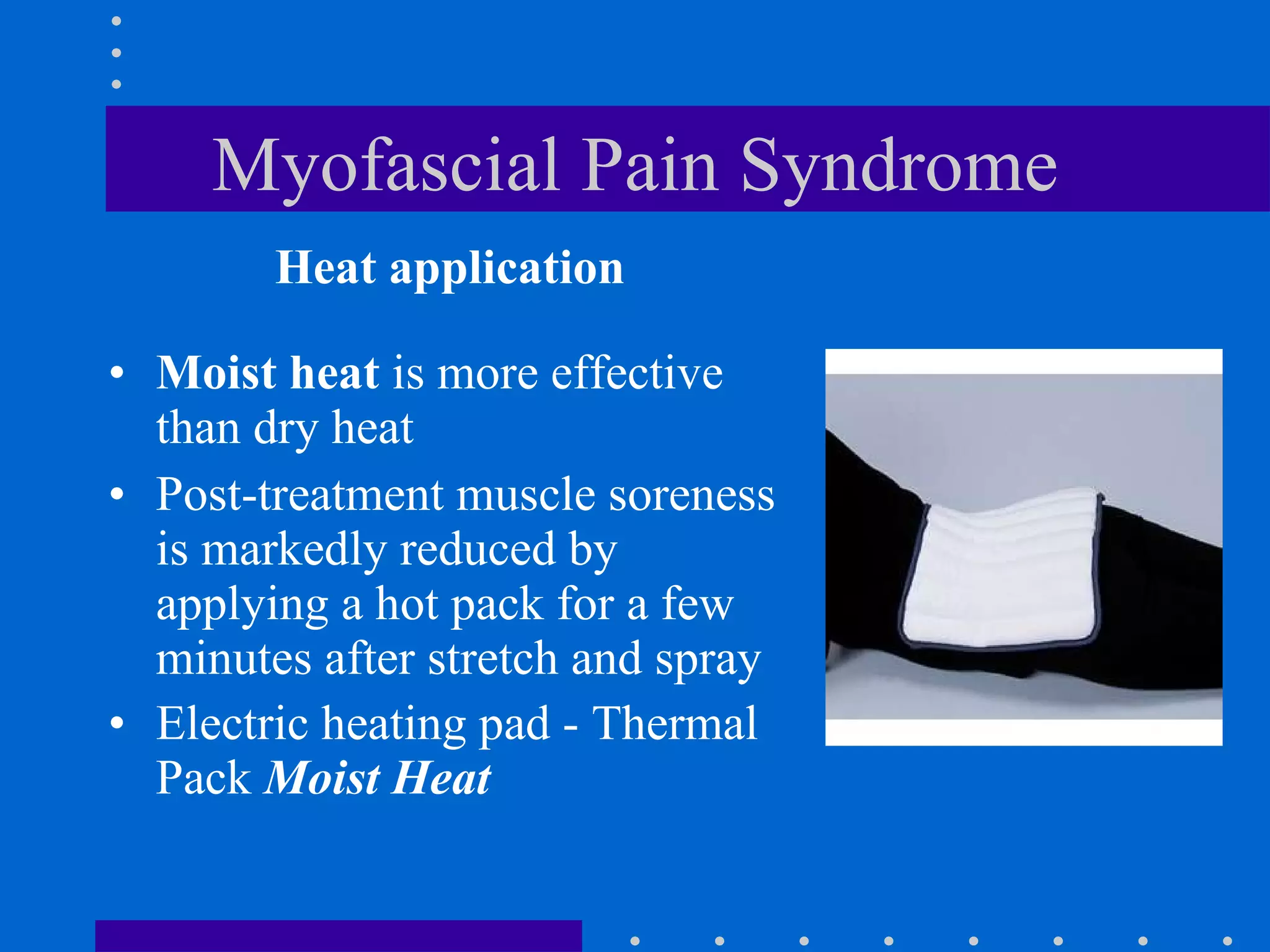 Myofascial Pain Syndrome | PPT | Physical Therapy | Wellness