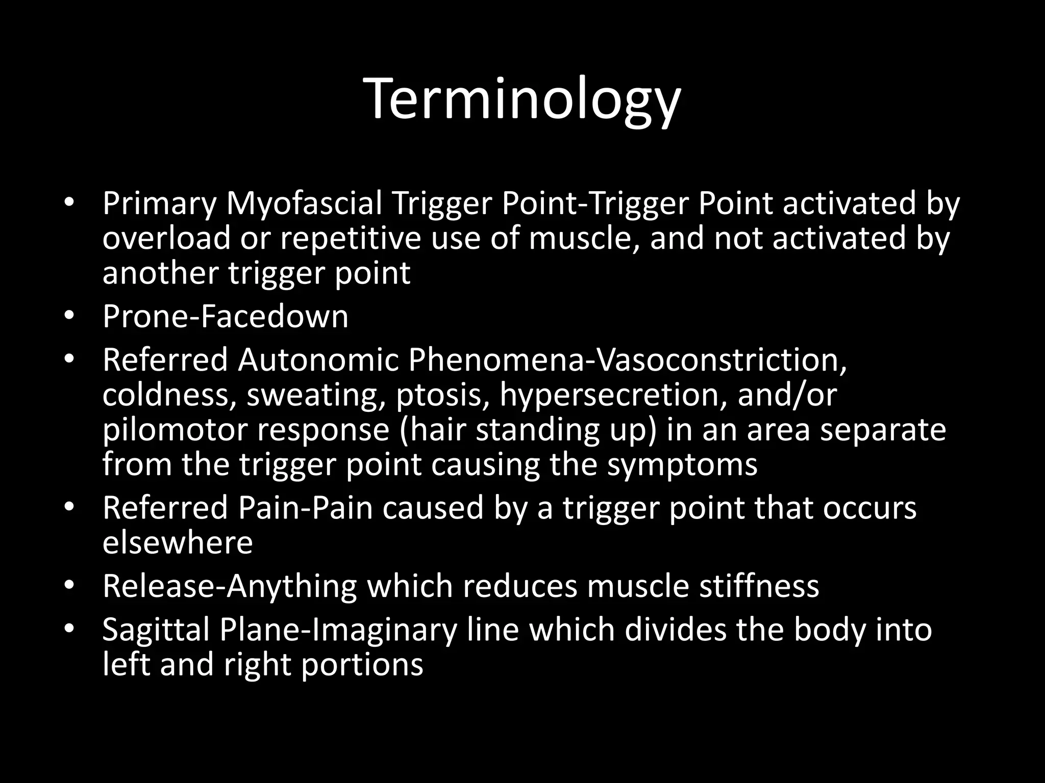 Myofascial pain and dysfunction | PPTX