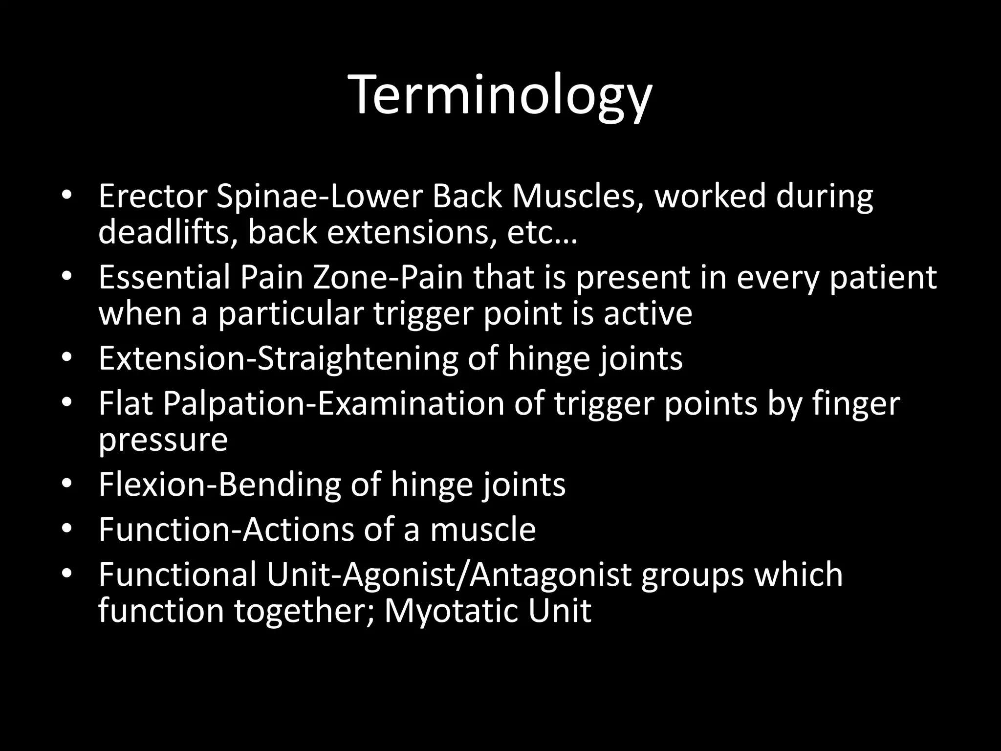 Myofascial pain and dysfunction | PPTX