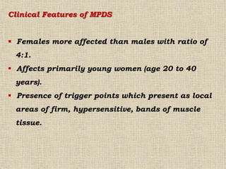 Myofascial Pain Dysfunction Syndrome.ppt