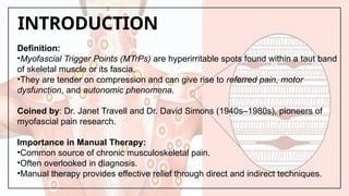 MYOFASCIAL TRIGGER POINTS / manual therapy for trigger points release ...