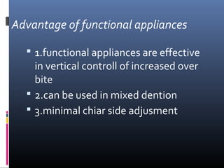 Myofunctional Appliances in orthodontics | PPT