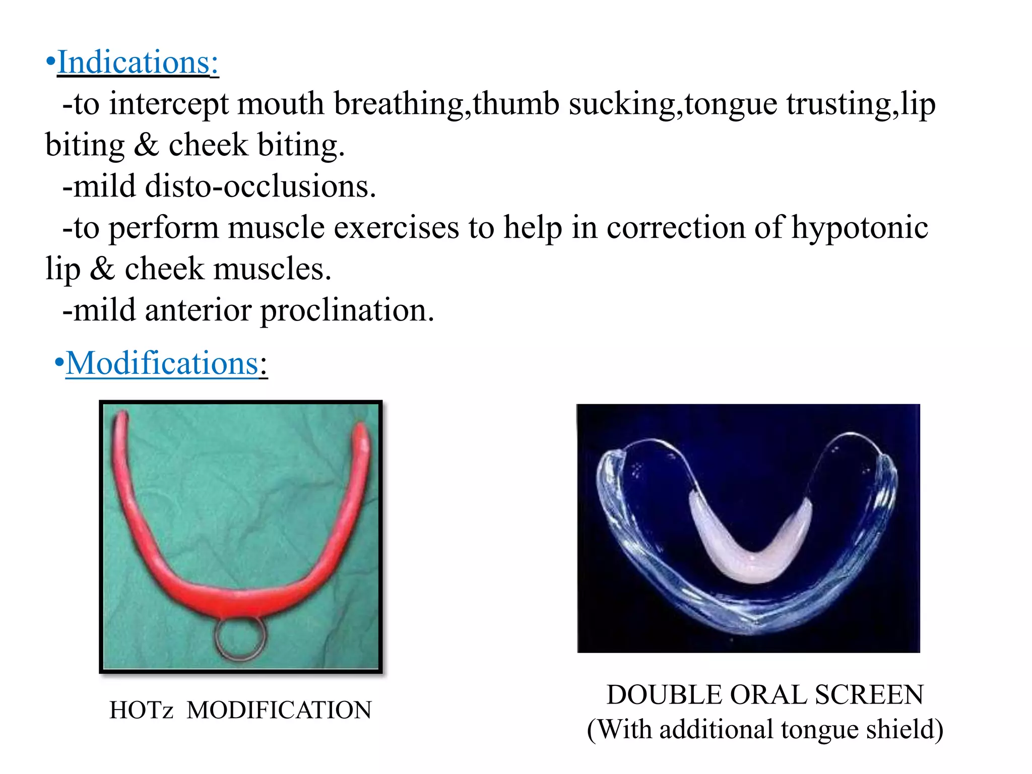 Myofunctional Appliances | PPTX
