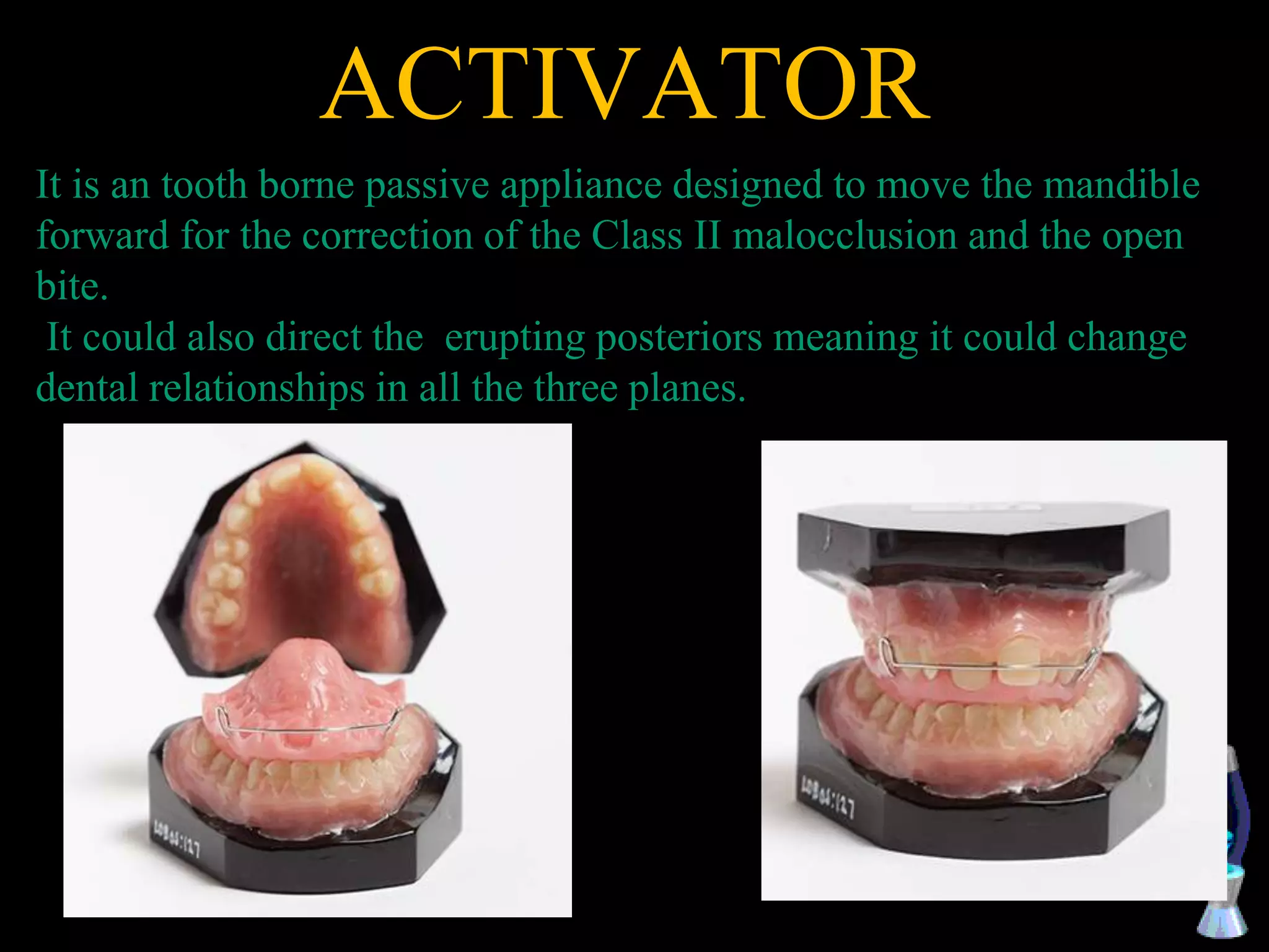 Myofunctional appliances | PPTX