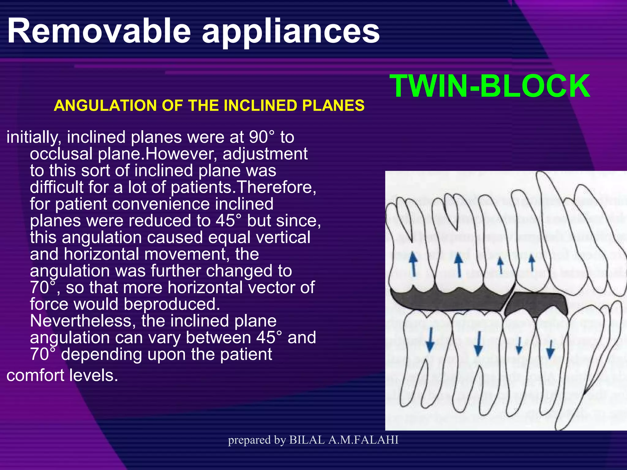 Myofunctional appliances in orthodontic | PPT