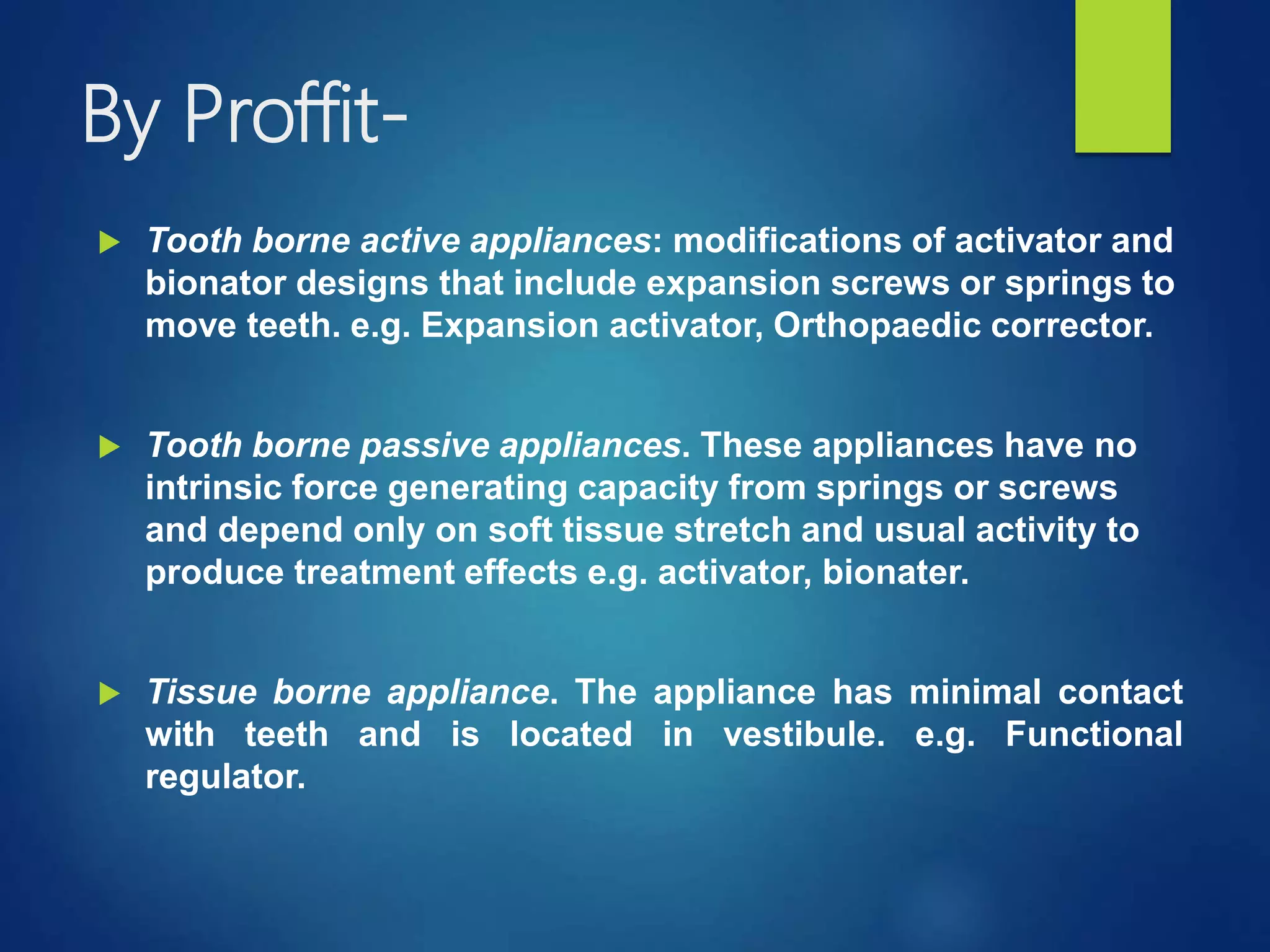 Myofunctional appliances | PPTX