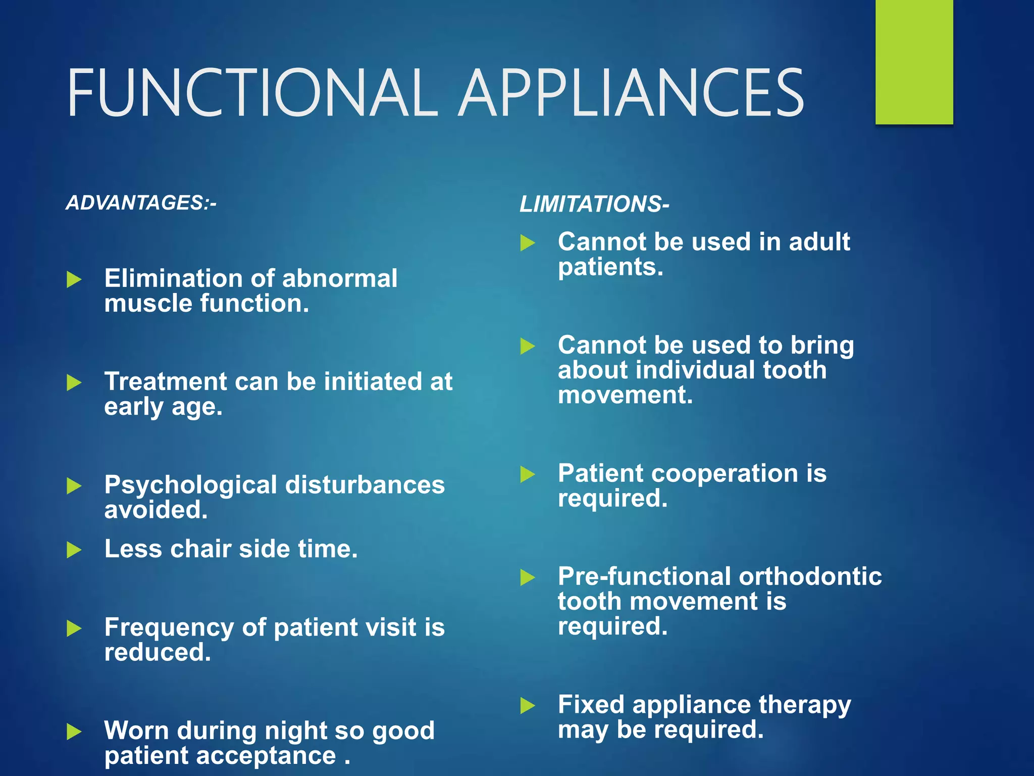 Myofunctional appliances | PPTX