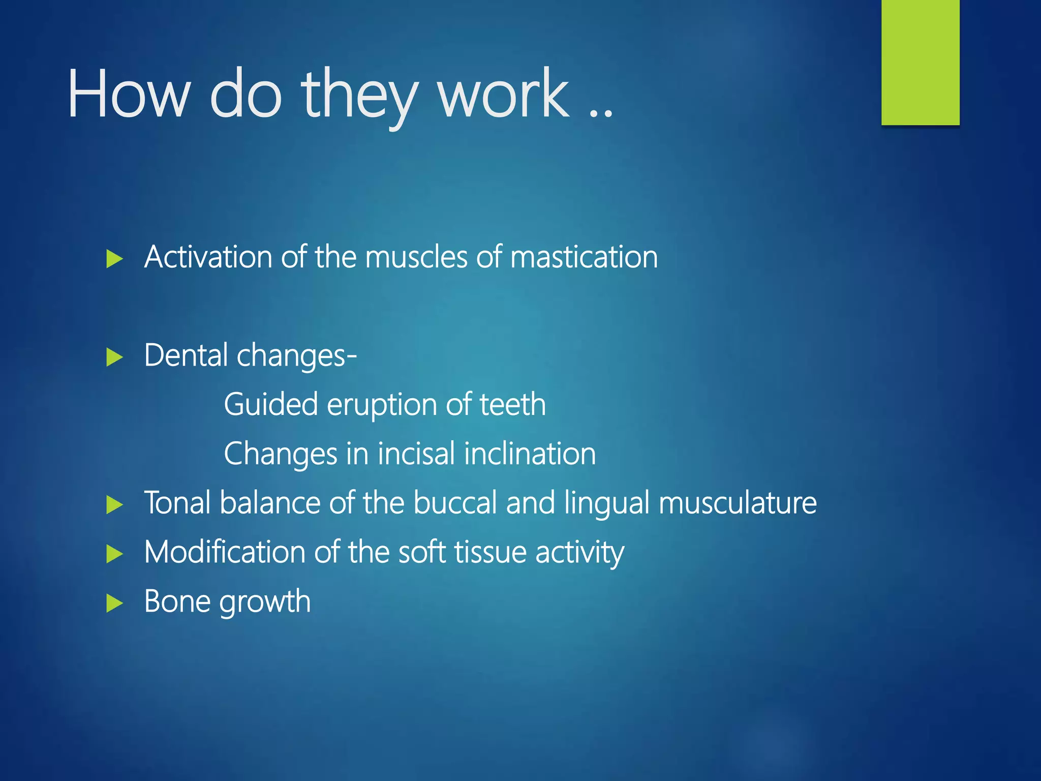 Myofunctional appliances | PPTX