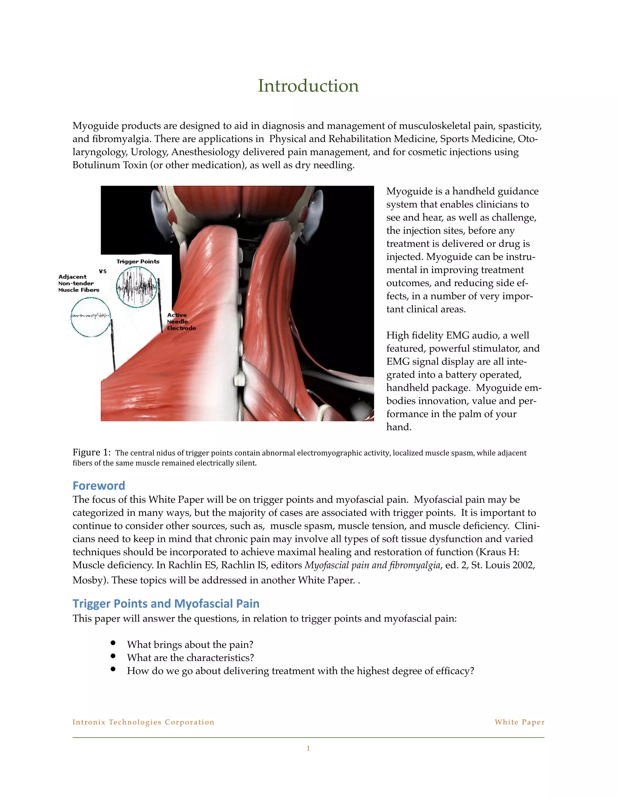 Myoguide guidance-white-paper-v17 | PDF