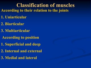 myology and muscles cell muscle in 1 and | PDF