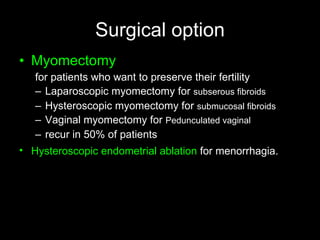 Myoma Uteri | PPT