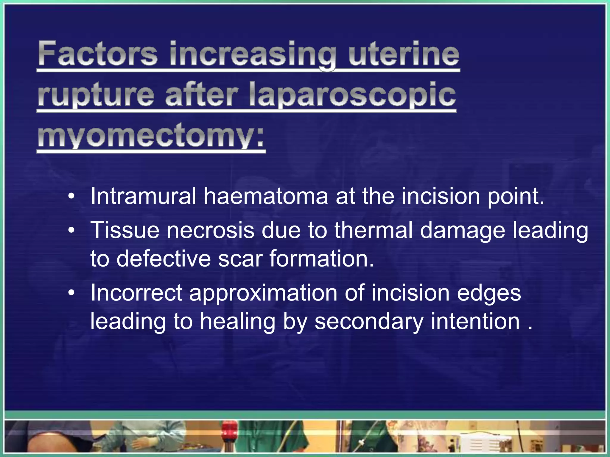 Myomectomy laparoscopic-vs-laparotomy 2 | PPT