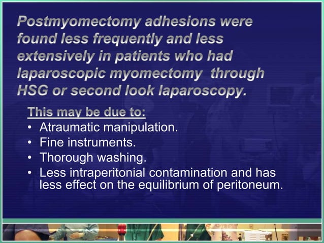 Myomectomy laparoscopic-vs-laparotomy 2 | PPT