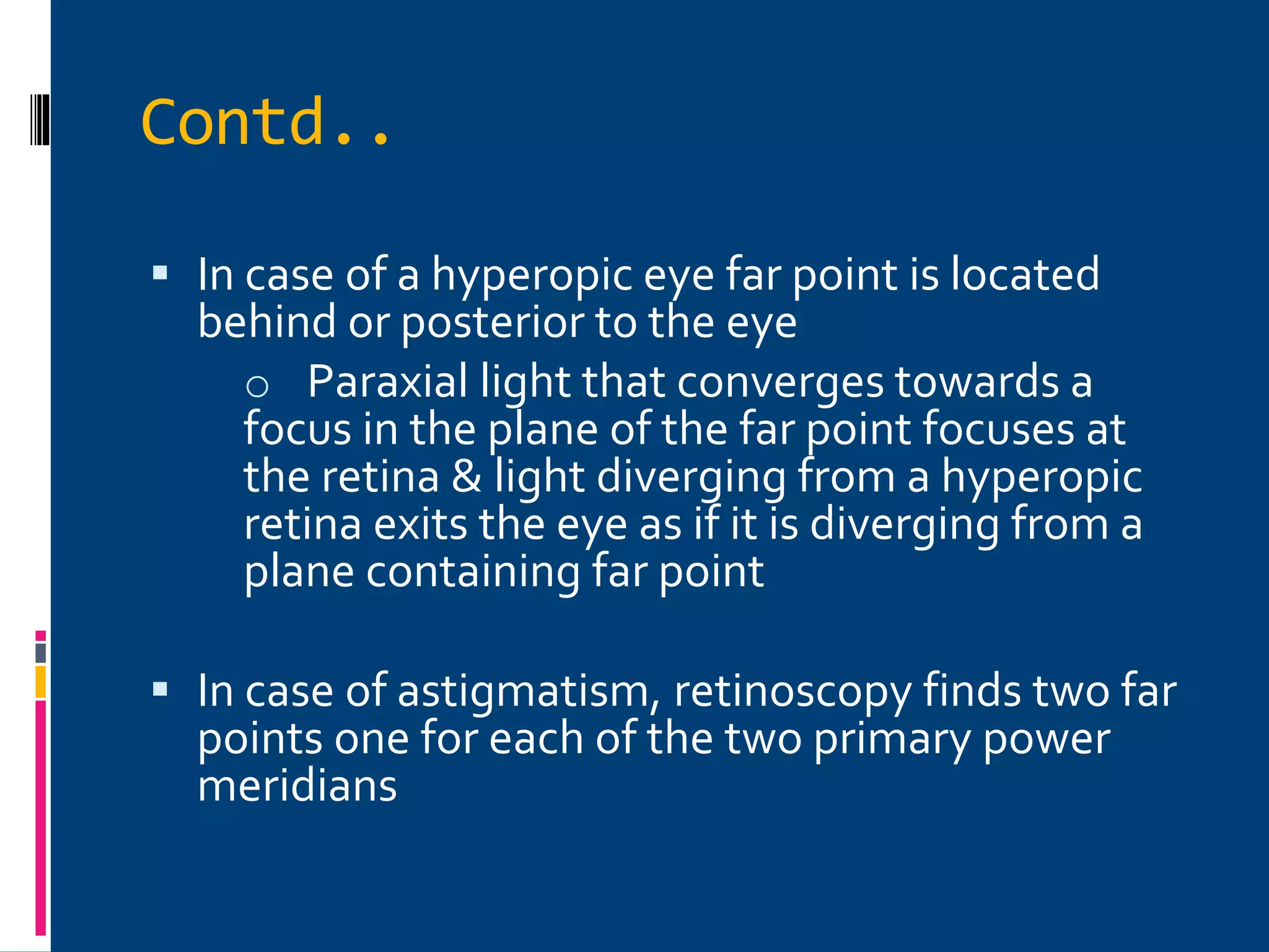 Retinoscopy | PPTX