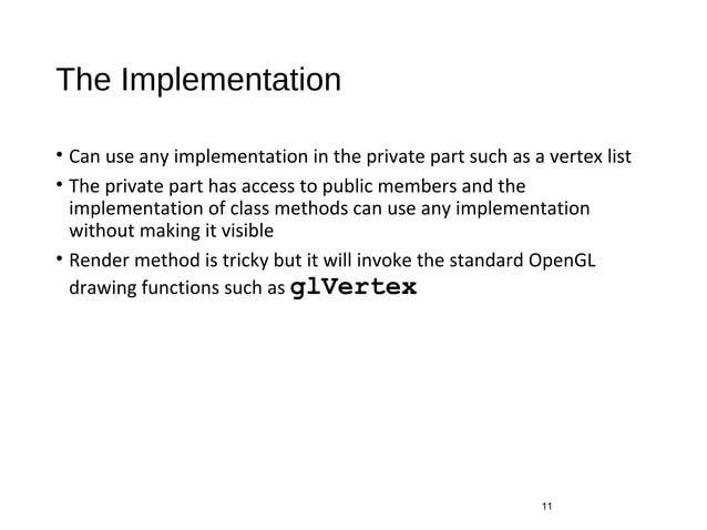 Graphical Objects and Scene Graphs | PPT