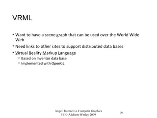 Graphical Objects and Scene Graphs | PPT